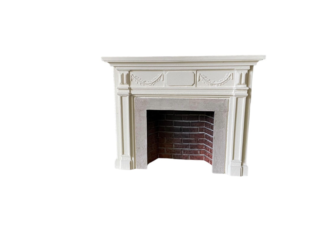 Dollhouse Miniature 1” Scale Braxton Payne Fireplace - Etsy