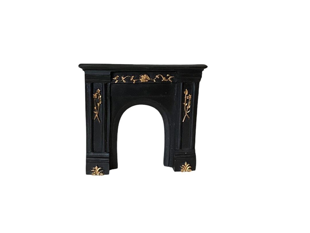 Dollhouse Miniature 1” Scale Fireplace Mantle - Etsy
