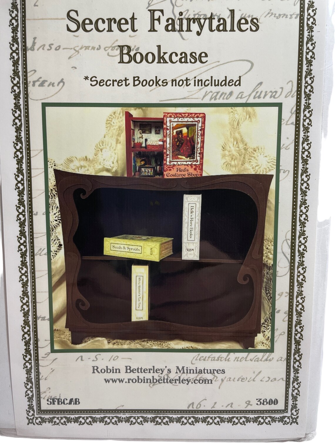 Robin Betterley Secret Fairytales Bookcase Kit - Etsy