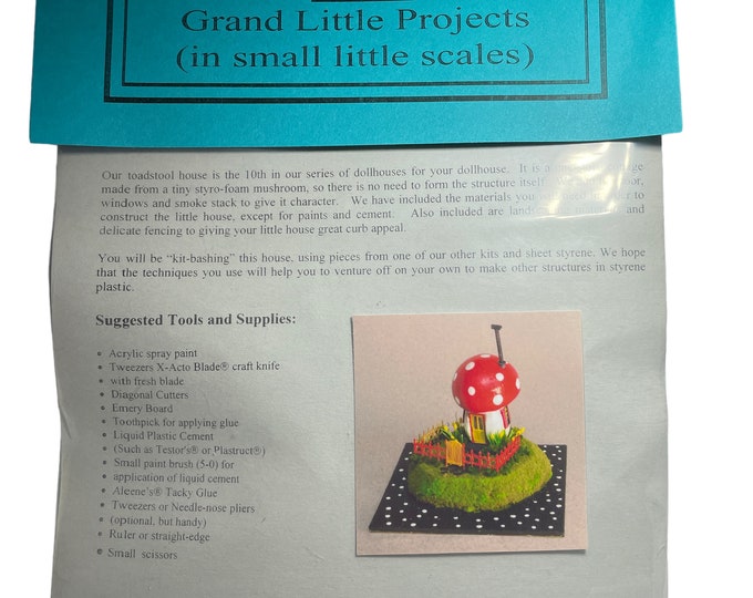 Dollhouse Miniature Grandt Line Grand Little Projects Small - Etsy