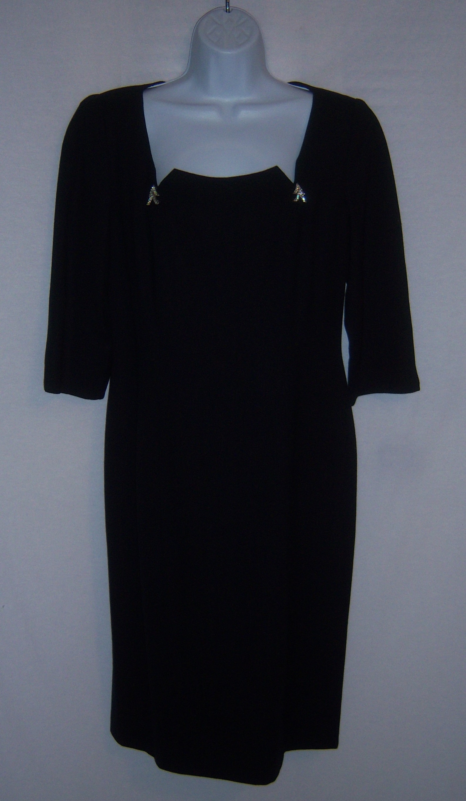 Vintage Barrie Pace Black 50's Style Cocktail Evening Wool - Etsy