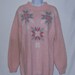 Vintage Maggie Lawrence Collection Pink Mauve Green Snowflake - Etsy
