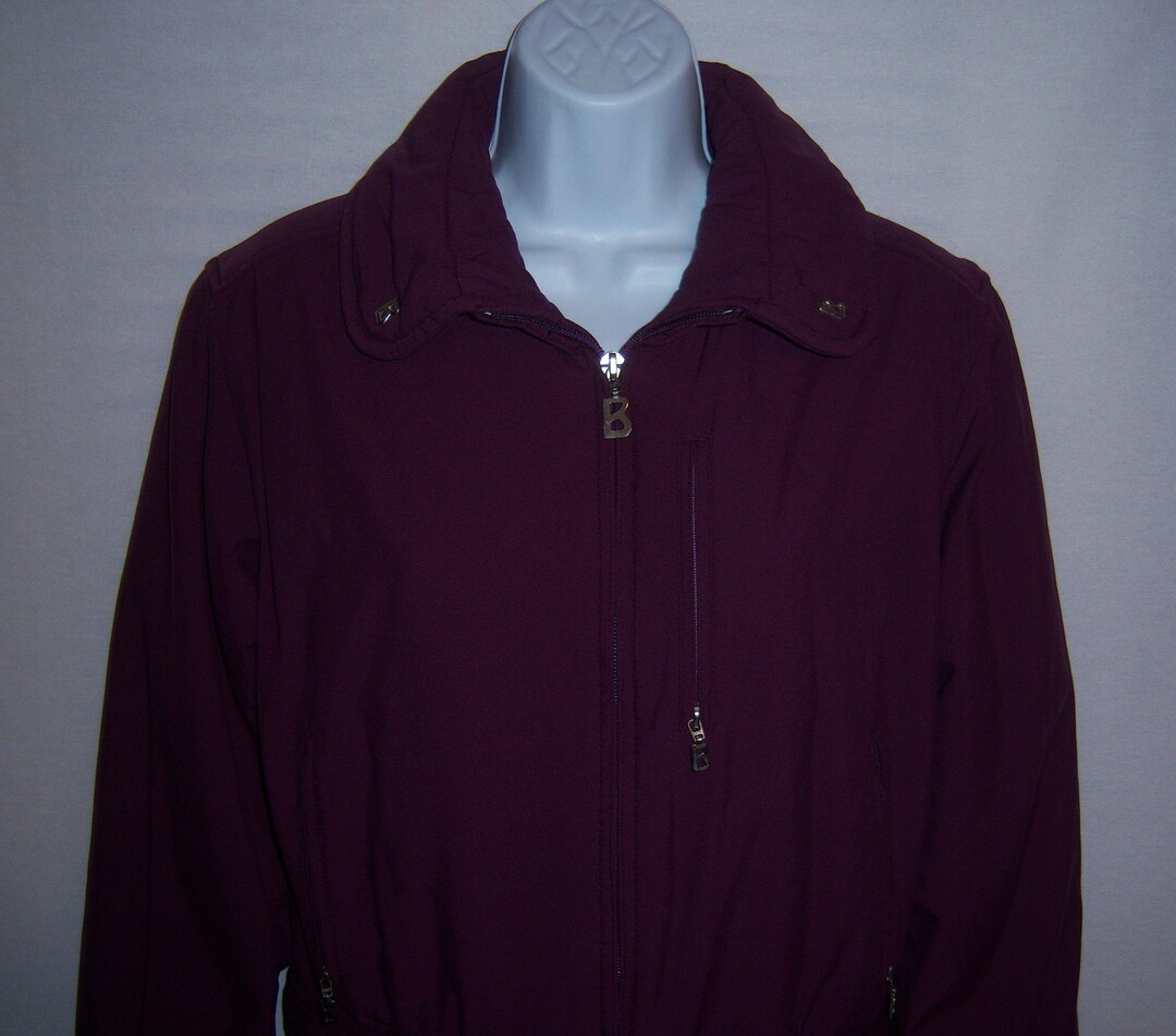 Vintage Bogner Plum Eggplant Aubergine Ski Jacket and Detachable ...