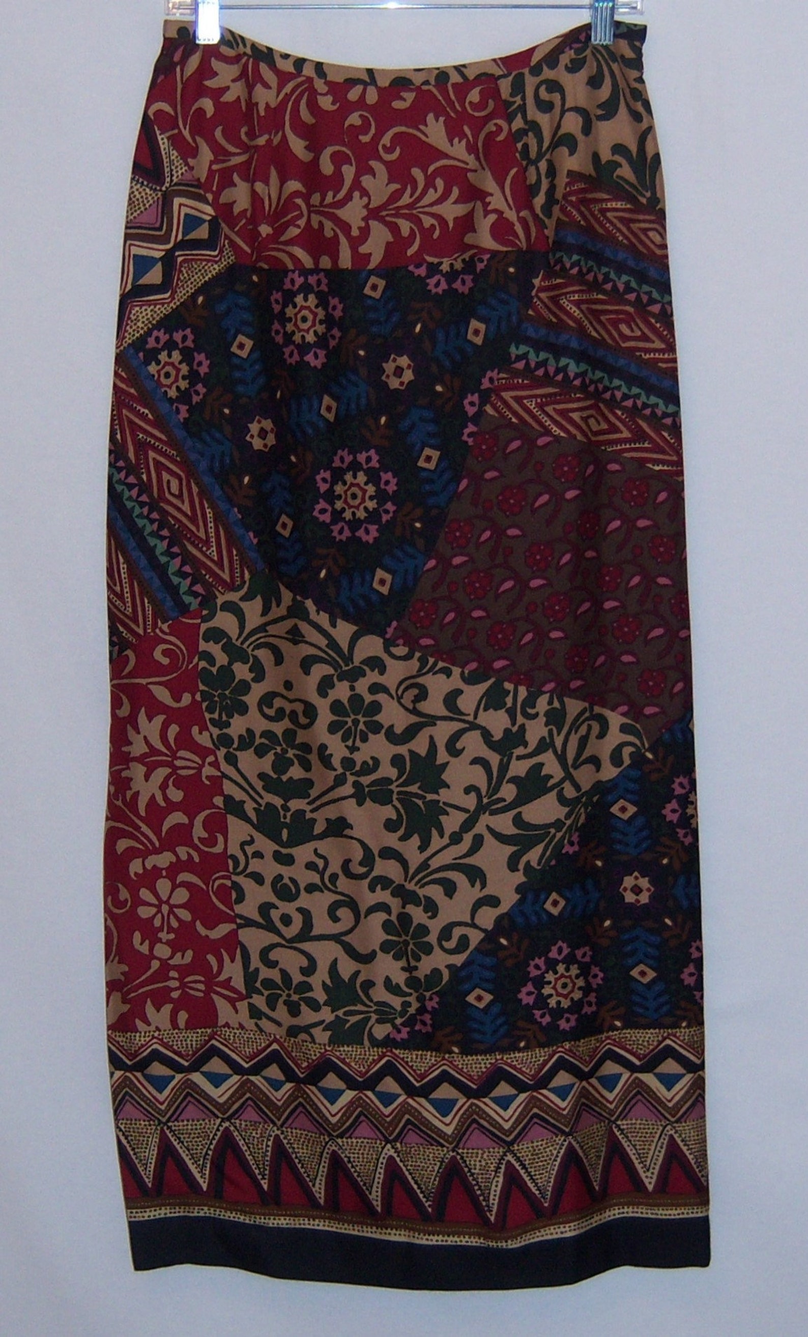 Vintage Harold's Harold Powell Patchwork Print Pattern - Etsy