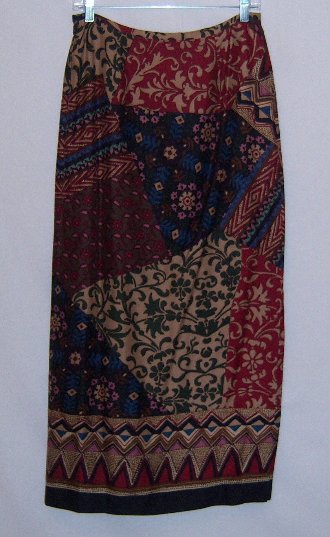 Vintage Harold's Harold Powell Patchwork Print Pattern - Etsy