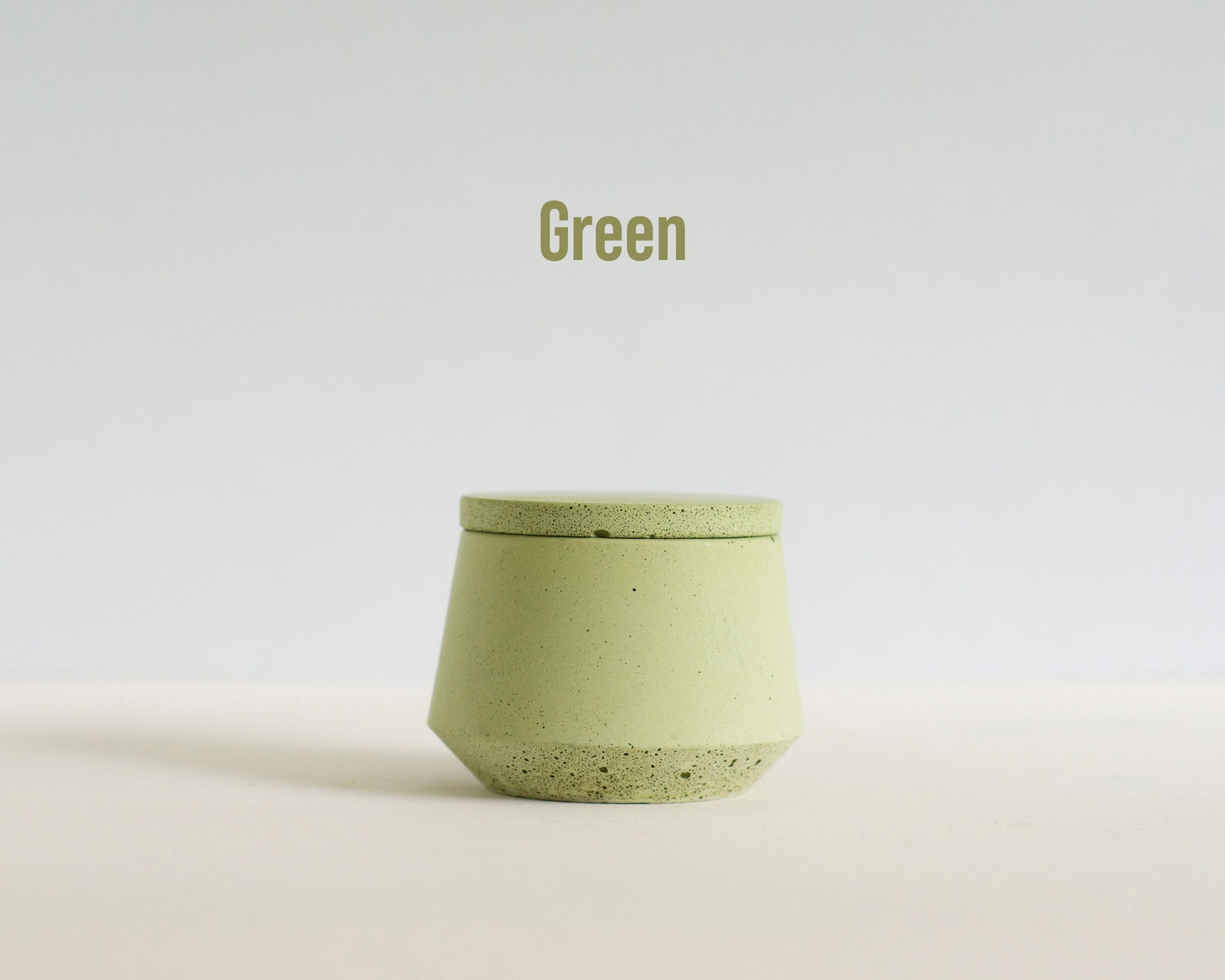 2 Inch Jane Concrete Salt Cellar Spice Lidded Pinch Jar - Rainbow ...