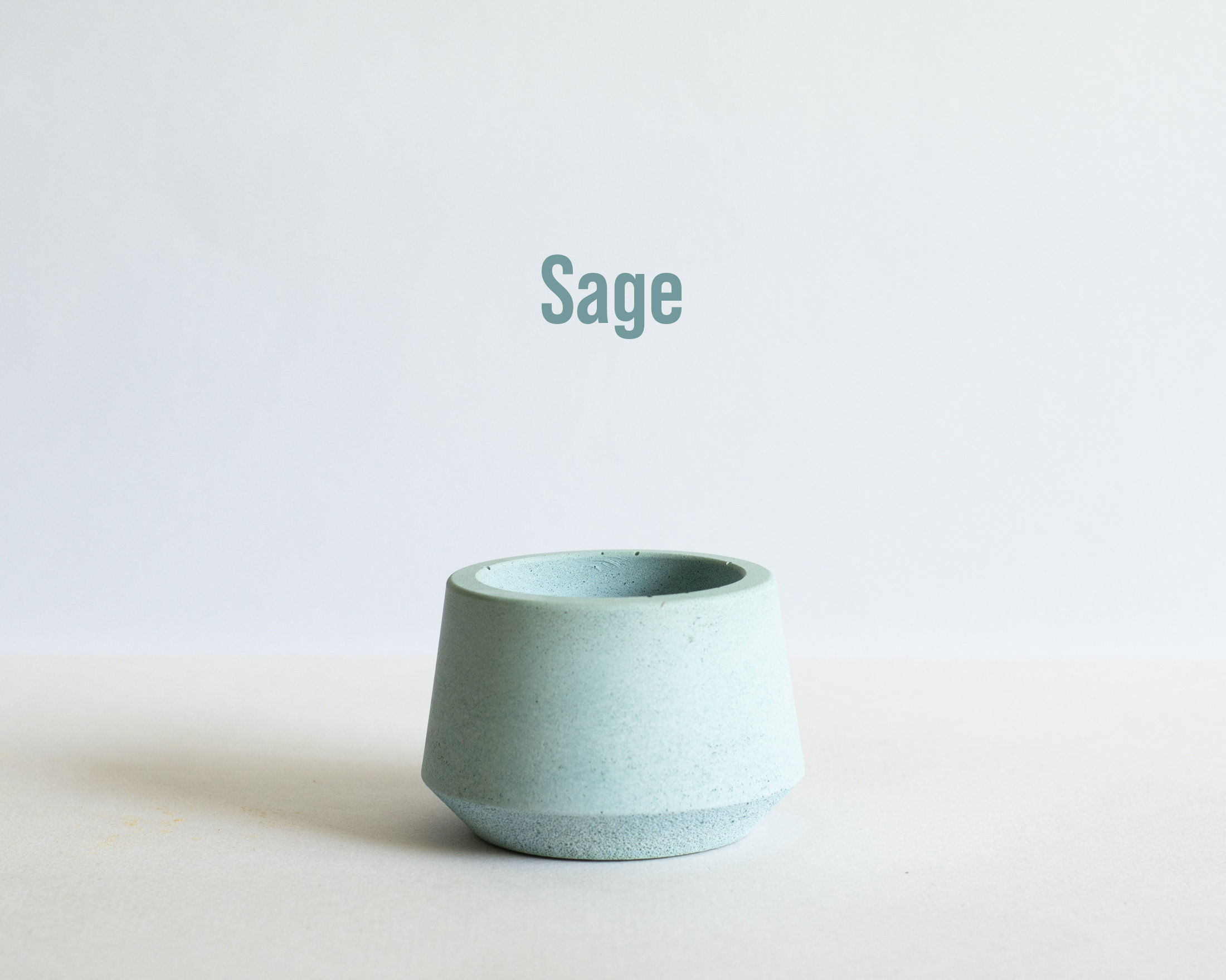 2 Inch Jane Concrete Salt Cellar Spice Lidded Pinch Jar - Rainbow ...