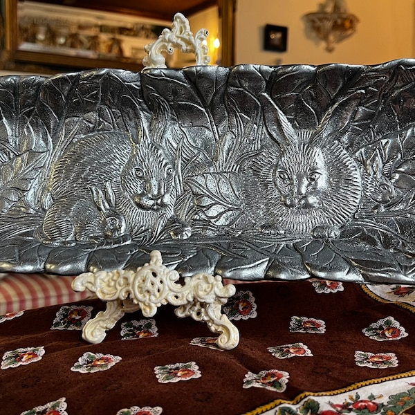 Pewter Rabbit - Etsy UK