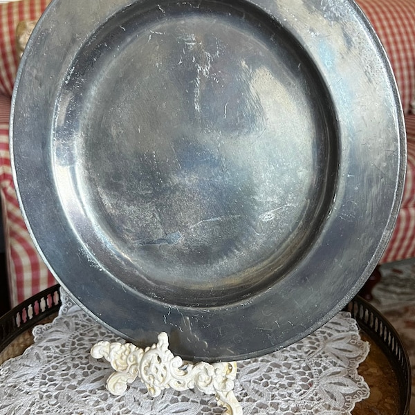 Pewter Plate - Etsy