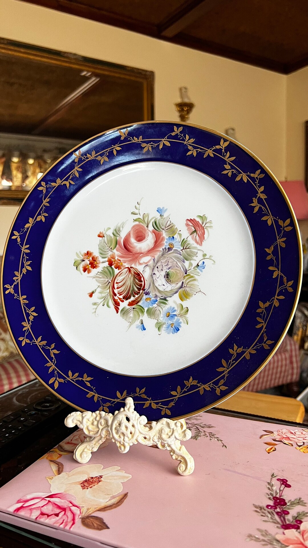 French Chic Marie-antoinette Versailles Floral Bouquet Palais Saint ...