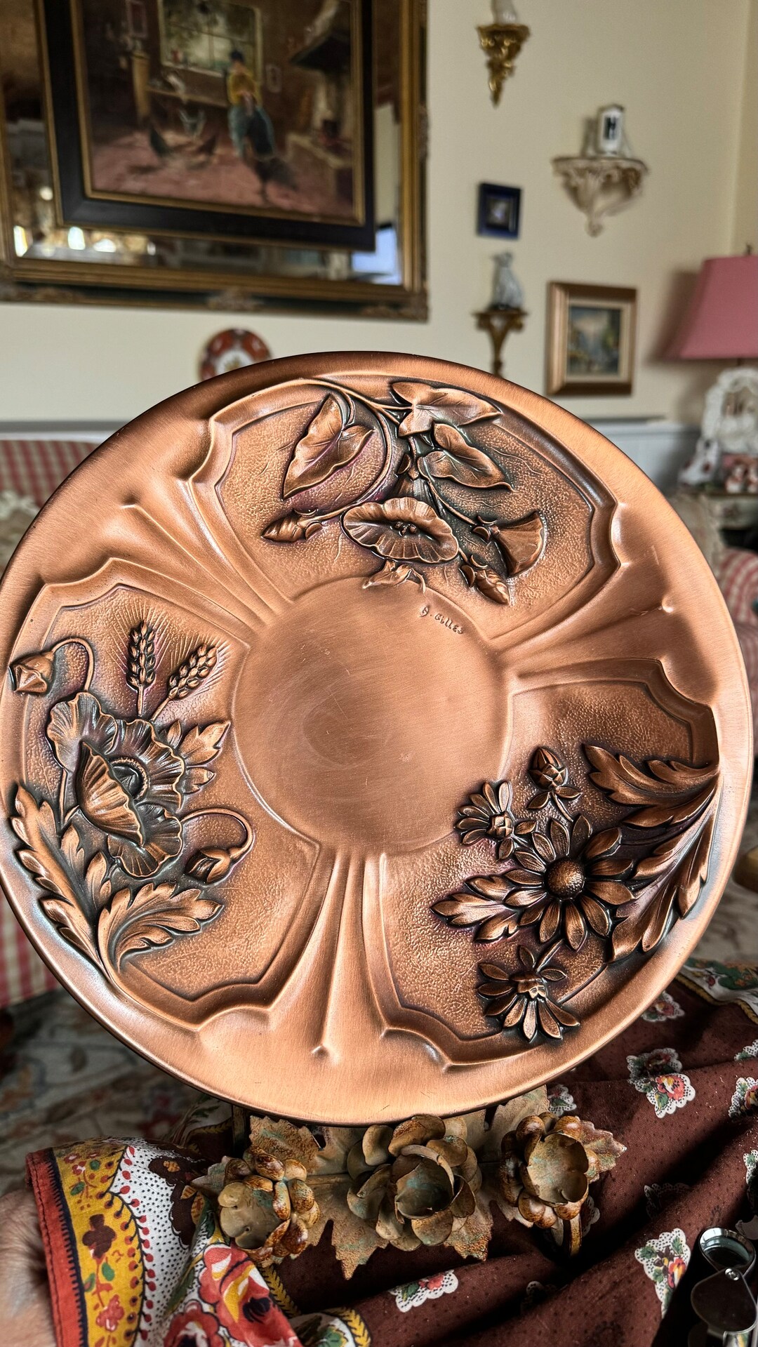 French Country Farmhouse Rustic Provence Albert Gilles Decorative ...