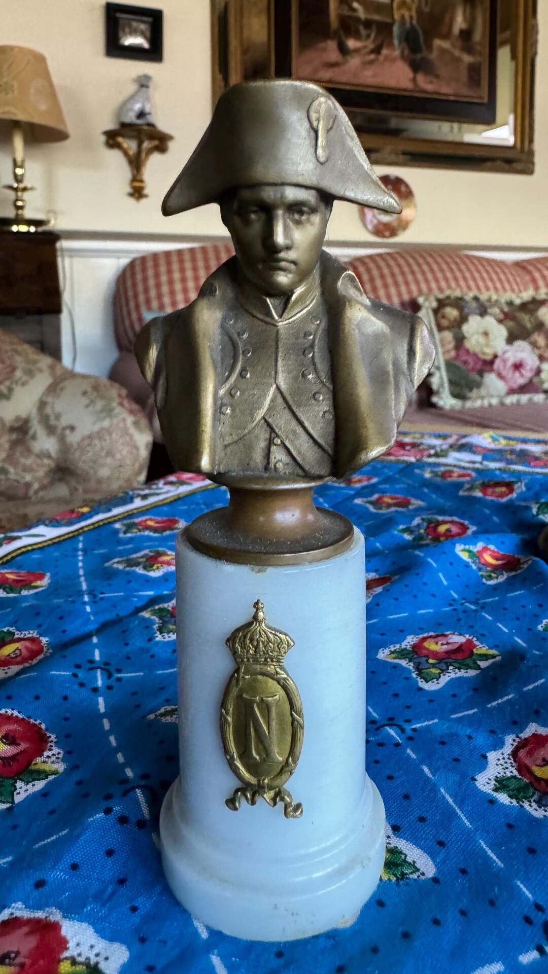 Signed 19th C Bronze Bust France Emperor Napoleon Bonaparte Waterloo - Etsy