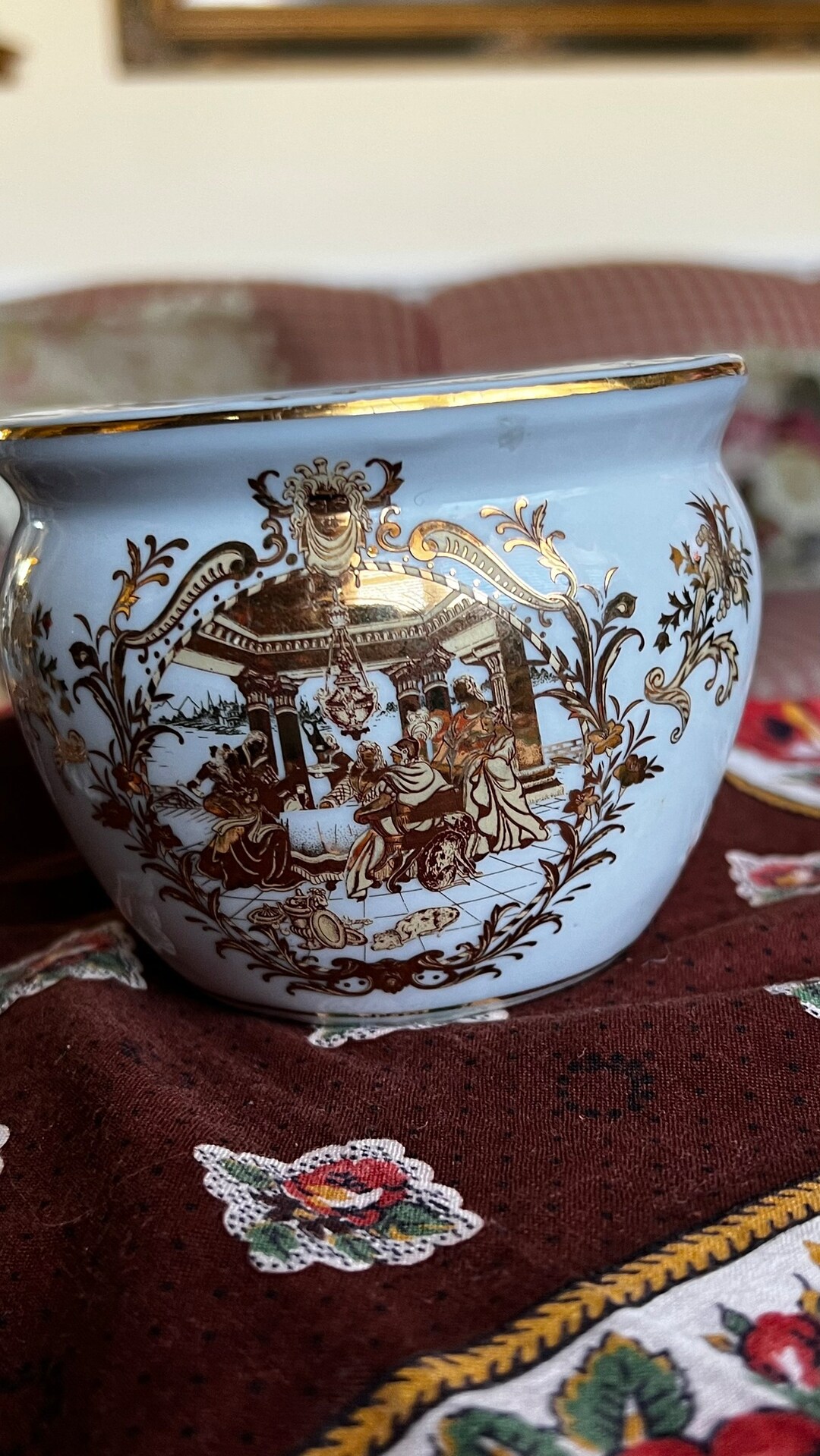 Classic Renaissance Miniature Interior Planter Pot - Etsy