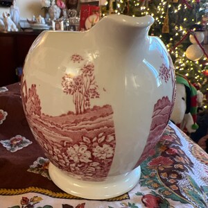 English Country Sadler Brigadoon Toile Creamer Pitcher - Etsy