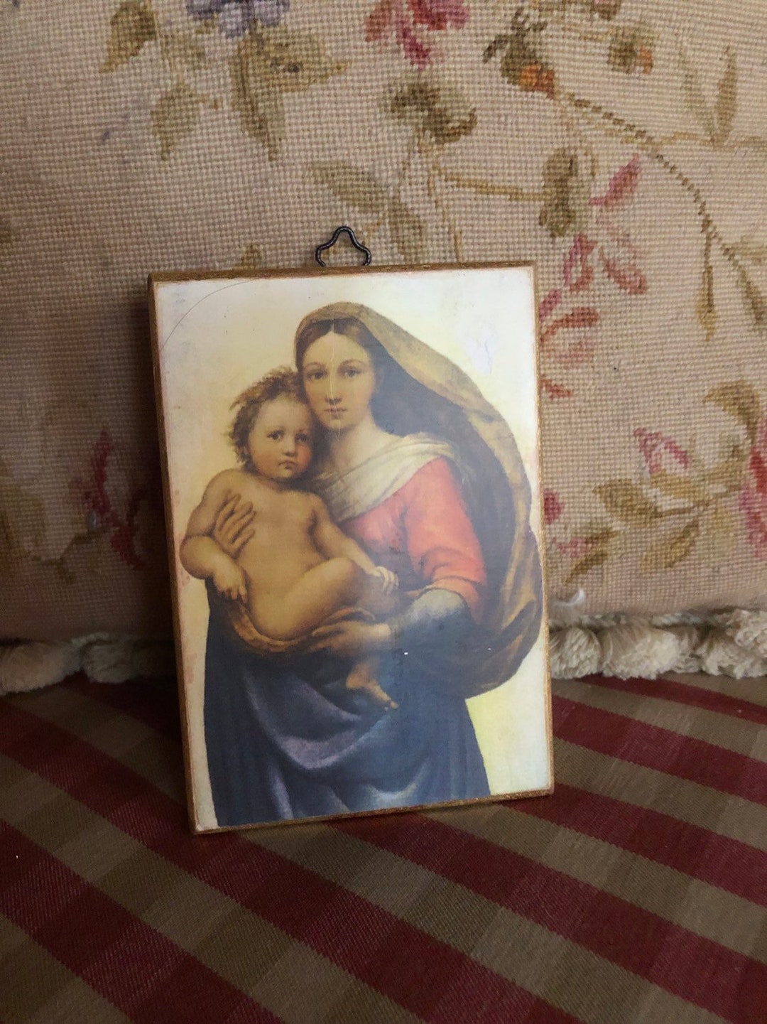 Italian Florentine Religious Madonna Mary With Child and Jesus Art - Etsy