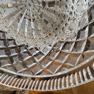 Waterford Crystal Cut Glass Diamond Pattern Bowl - Etsy Canada