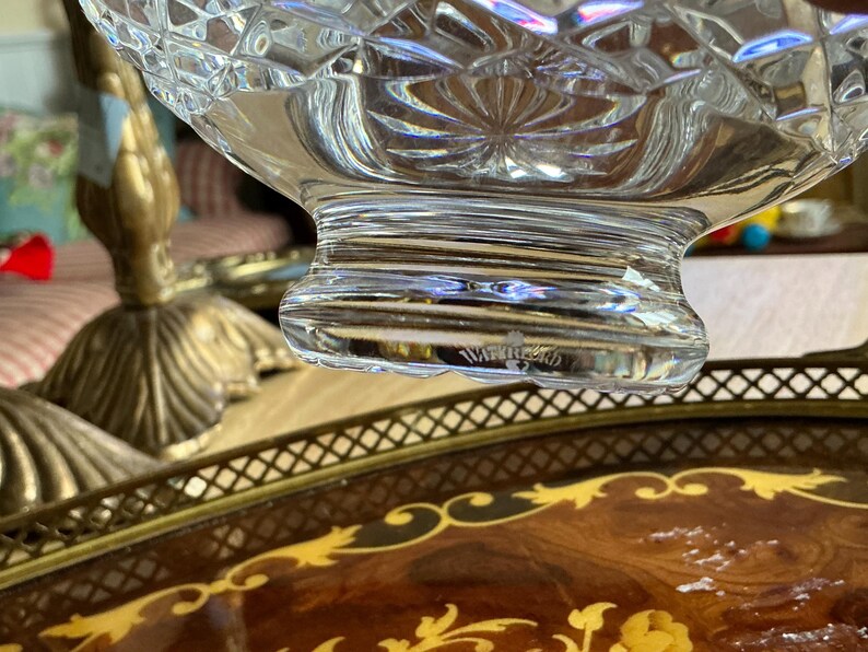 Waterford Crystal Classic Criss Cross Killeen Vase Bowl - Etsy