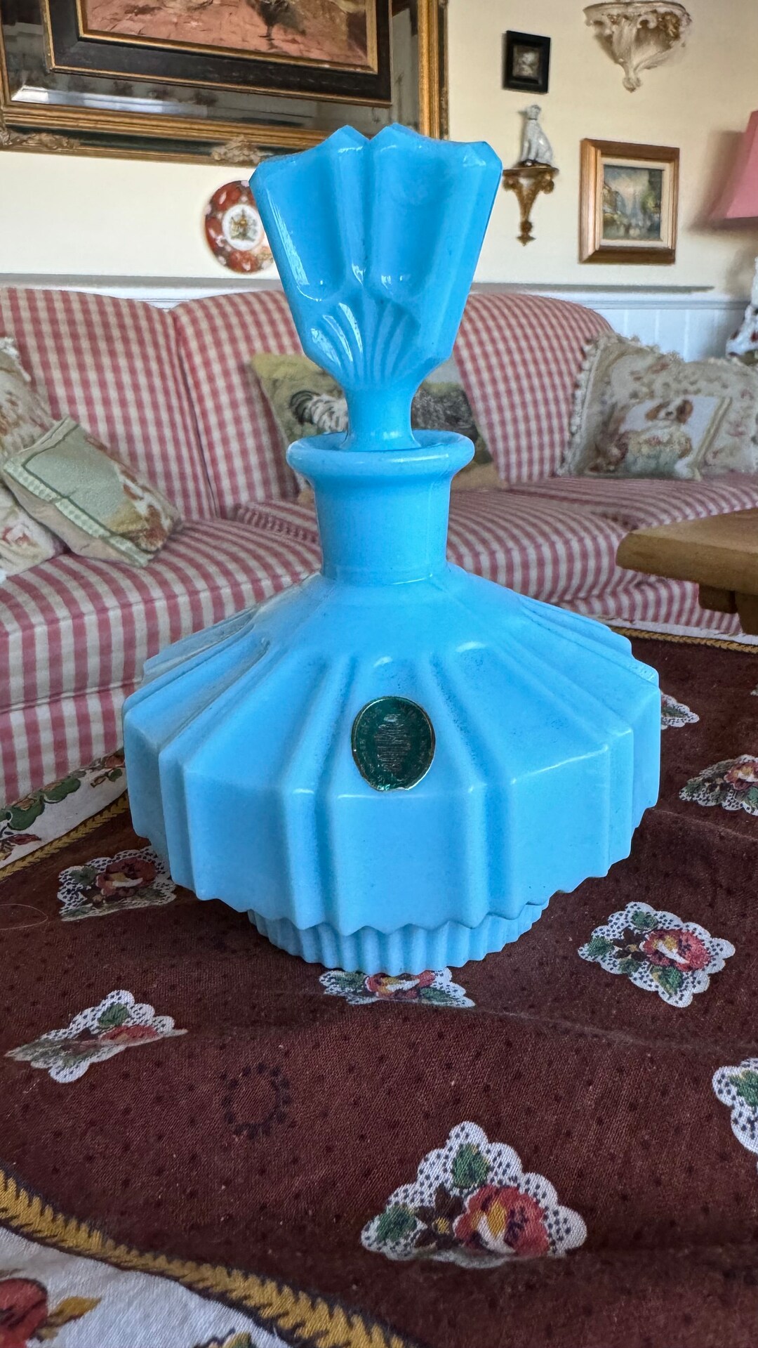 Italian Venetian Glass Perfume Bottle by Balboa - Etsy