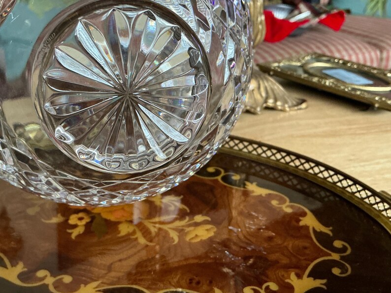 Waterford Crystal Classic Criss Cross Killeen Vase Bowl - Etsy