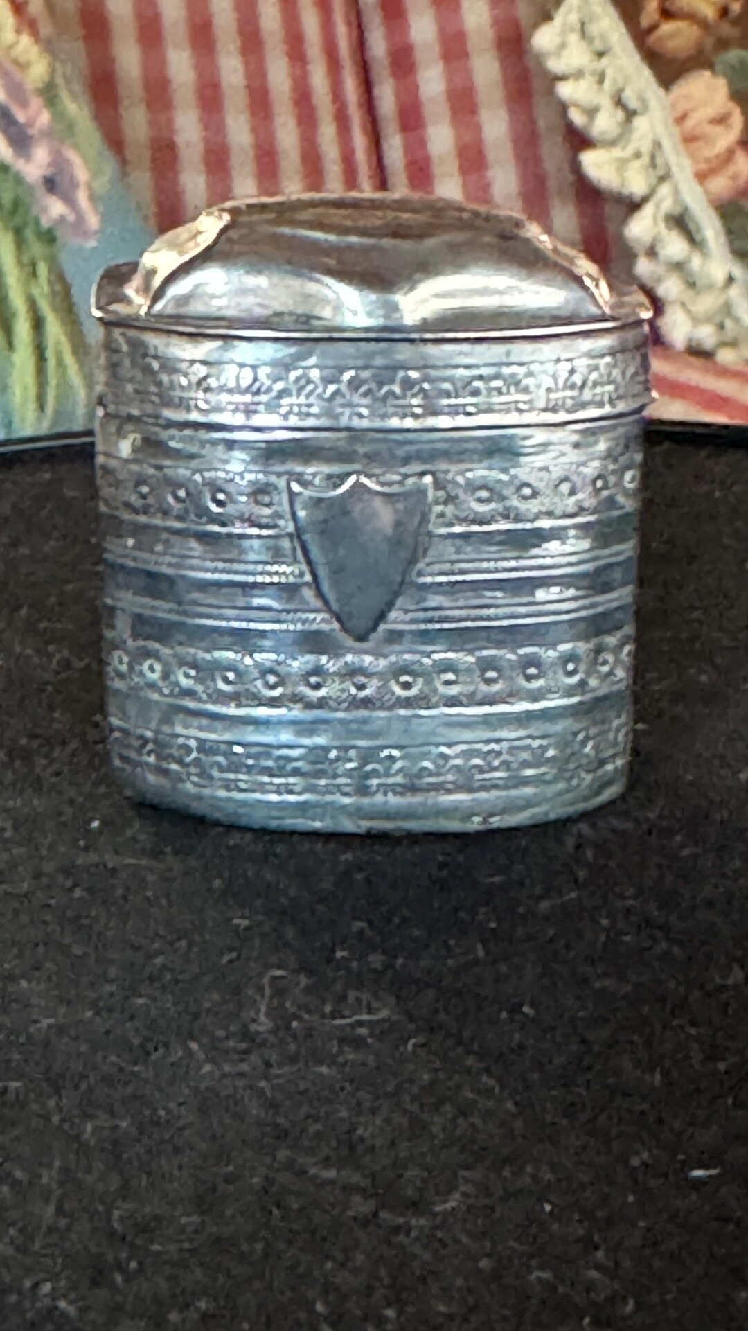 Whimsical Miniature Dutch Sterling Silver Snuff Pill Box - Etsy