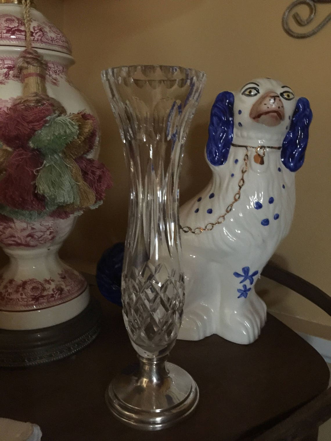 Traditional Hawkes Glass Cut Crystal Bud Vase Sterling Silver - Etsy