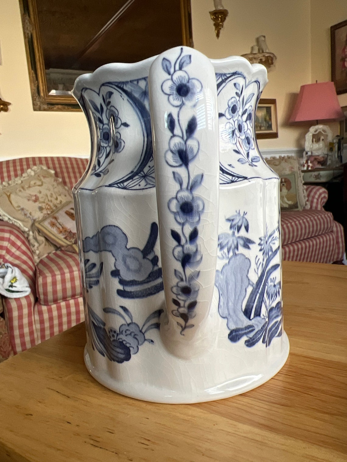 English Country Old Chelsea Furnivals Pheasant Bird Pitcher - Etsy