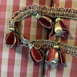 Traditional Scalamandre Tulip Braid Fringe Tassel Trim - Etsy