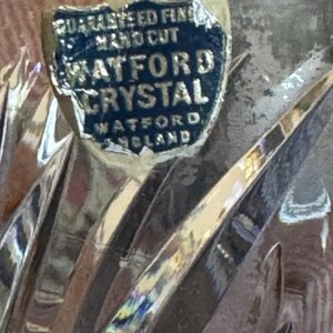 Classic Traditional Hand Cut Crystal Glass Vase Made in England by ...