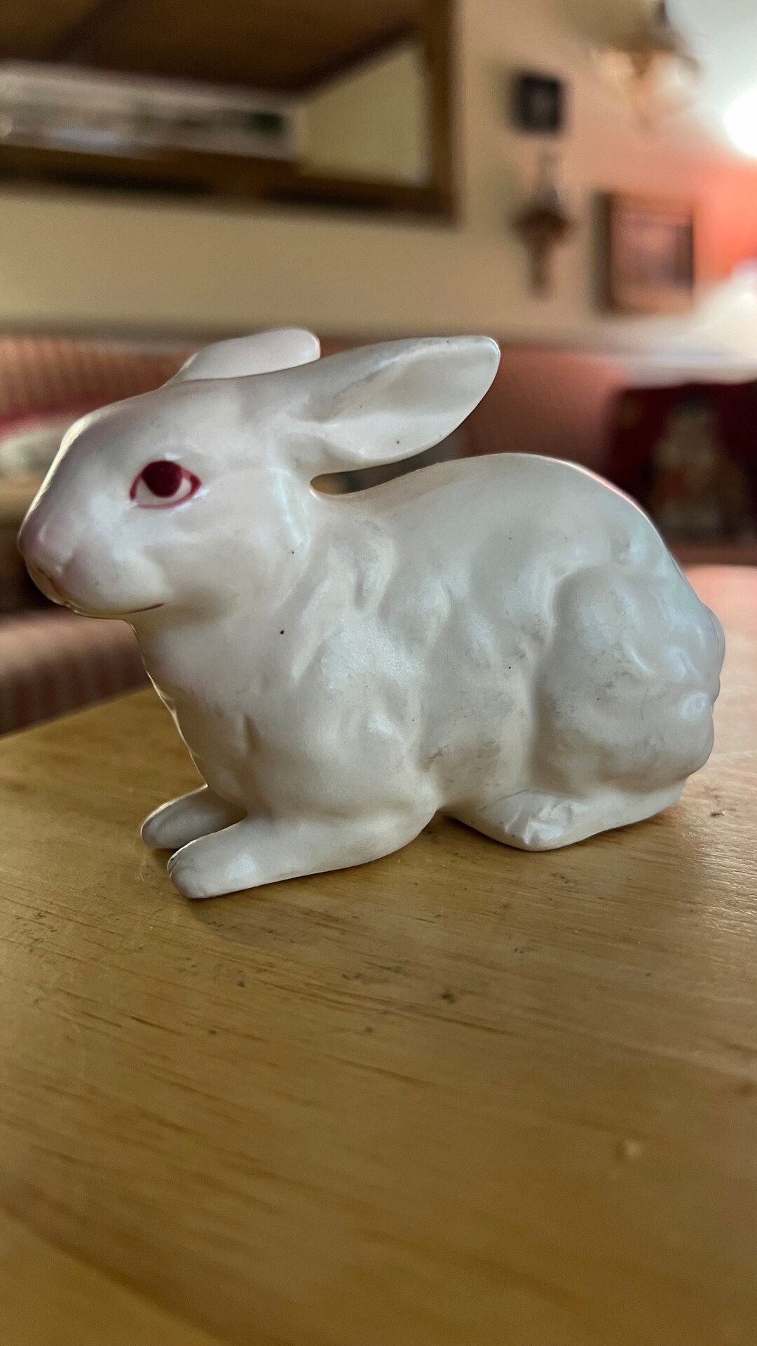 French Country Lefton Bunny Rabbit Figurine - Etsy