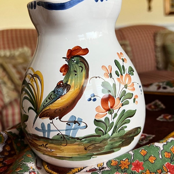 Rooster Pitcher - Etsy