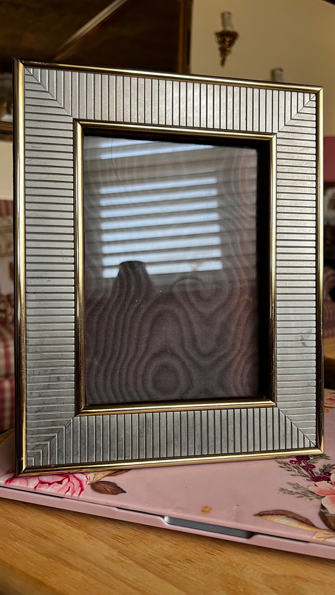 Italian Noel BC a Chrome and Brass Vintage Modern Picture Frame - Etsy