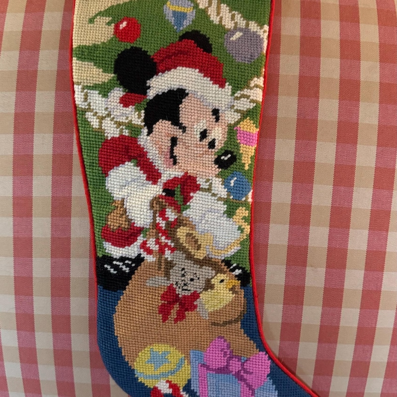 Needlepoint Christmas Stocking - Etsy