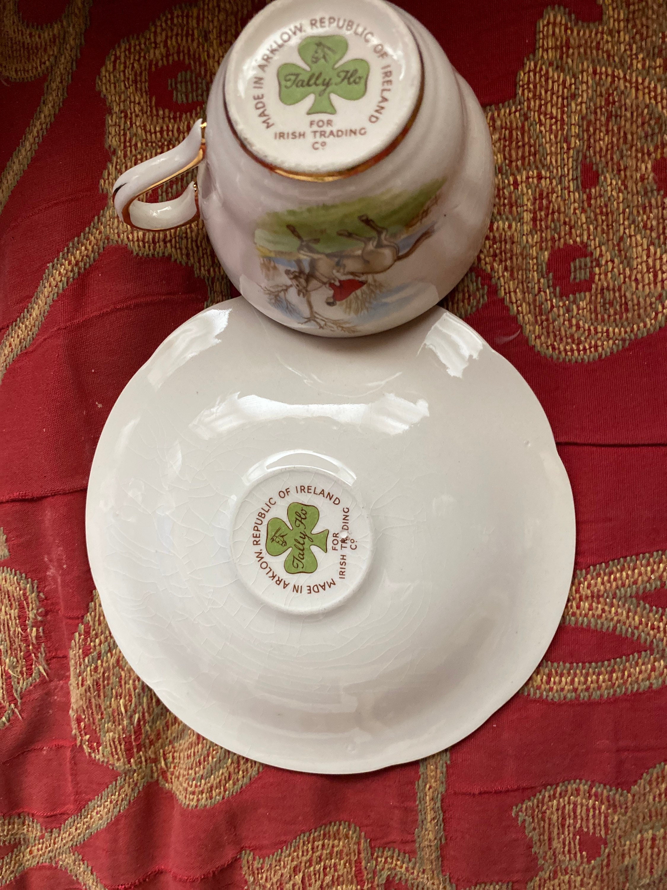 Arklow Irish Arklow Pottery Tally Ho Porcelain Demitasse | Etsy