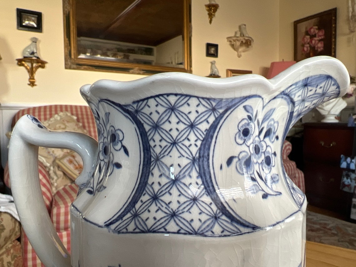 English Country Old Chelsea Furnivals Pheasant Bird Pitcher - Etsy