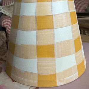 Pierre Deux French Country Handpainted Buffalo Check Lamp Shade - Etsy