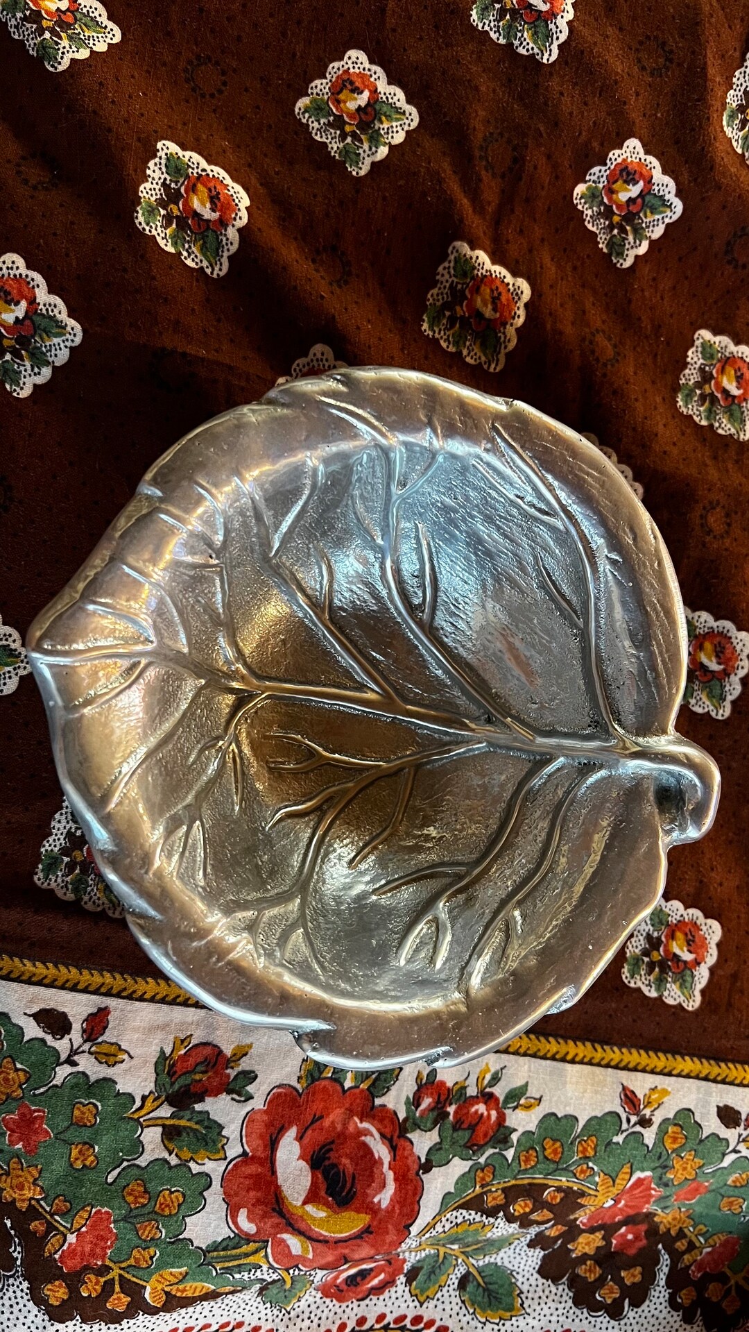 French Country Provence Cabbage Leaf Small Bowl - Etsy