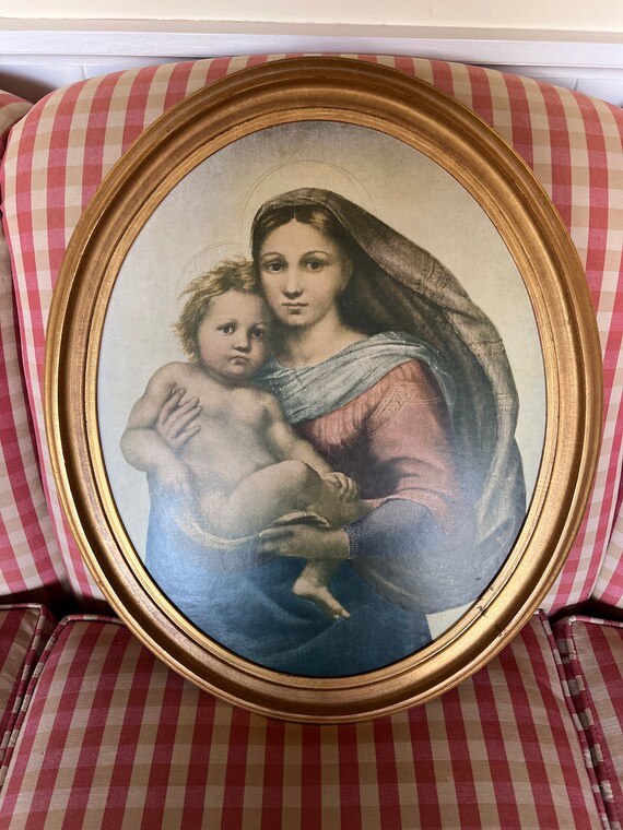 Madonna And Child Raphael
