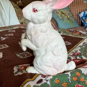 French Country Lefton Bunny Rabbit Figurine - Etsy