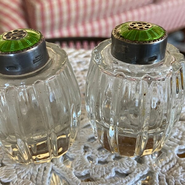 Sterling Enamel Salt - Etsy