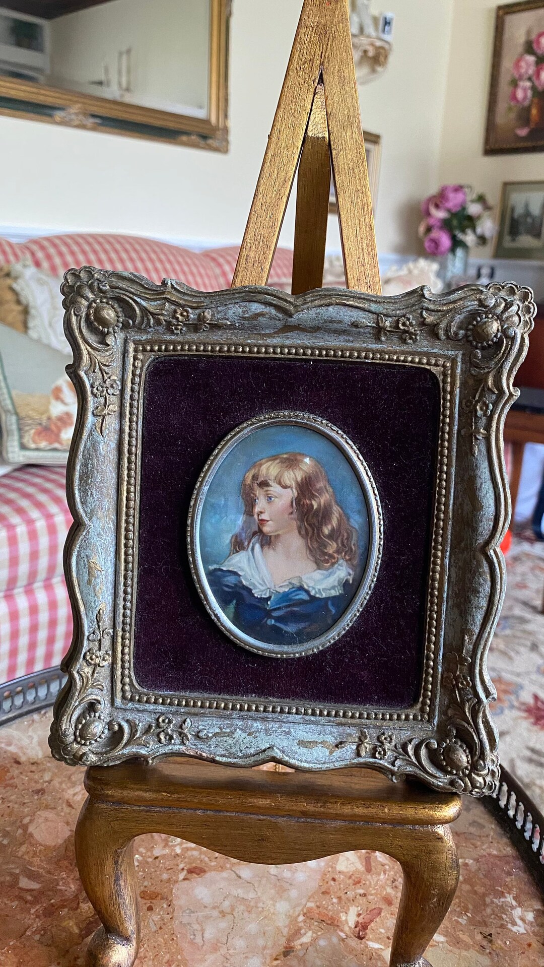 Lord Claud Hamilton Cameo Child Print Frame - Etsy
