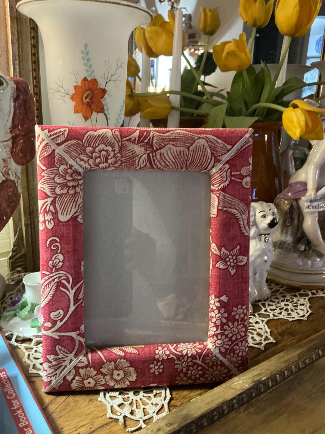 French Country Provence Pierre Deux Red Canasto Picture Frame - Etsy