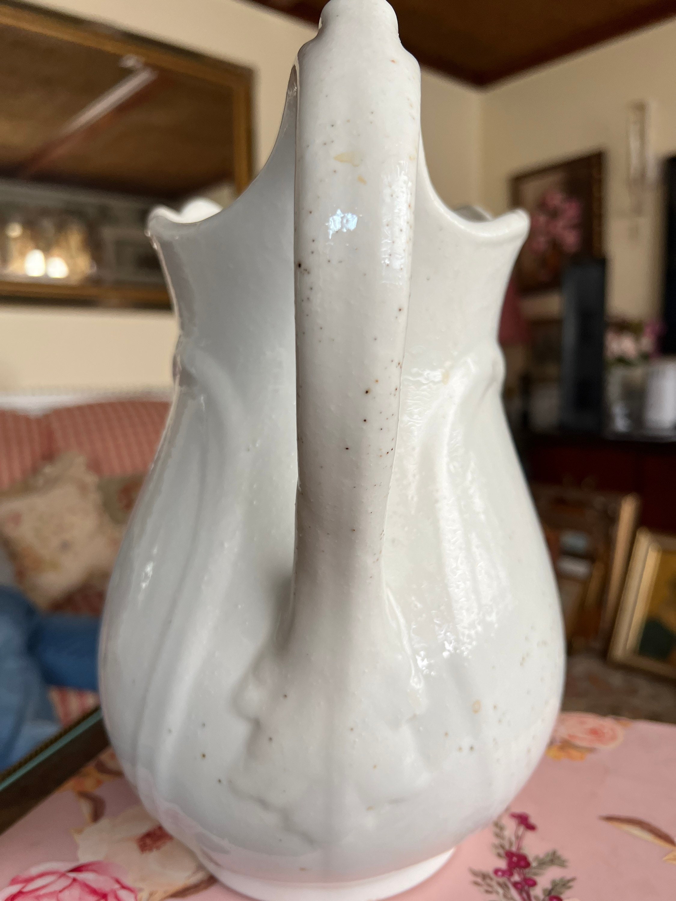 Americana Pottery Shenango China Ironstone Extra Large Pitcher Vase - Etsy