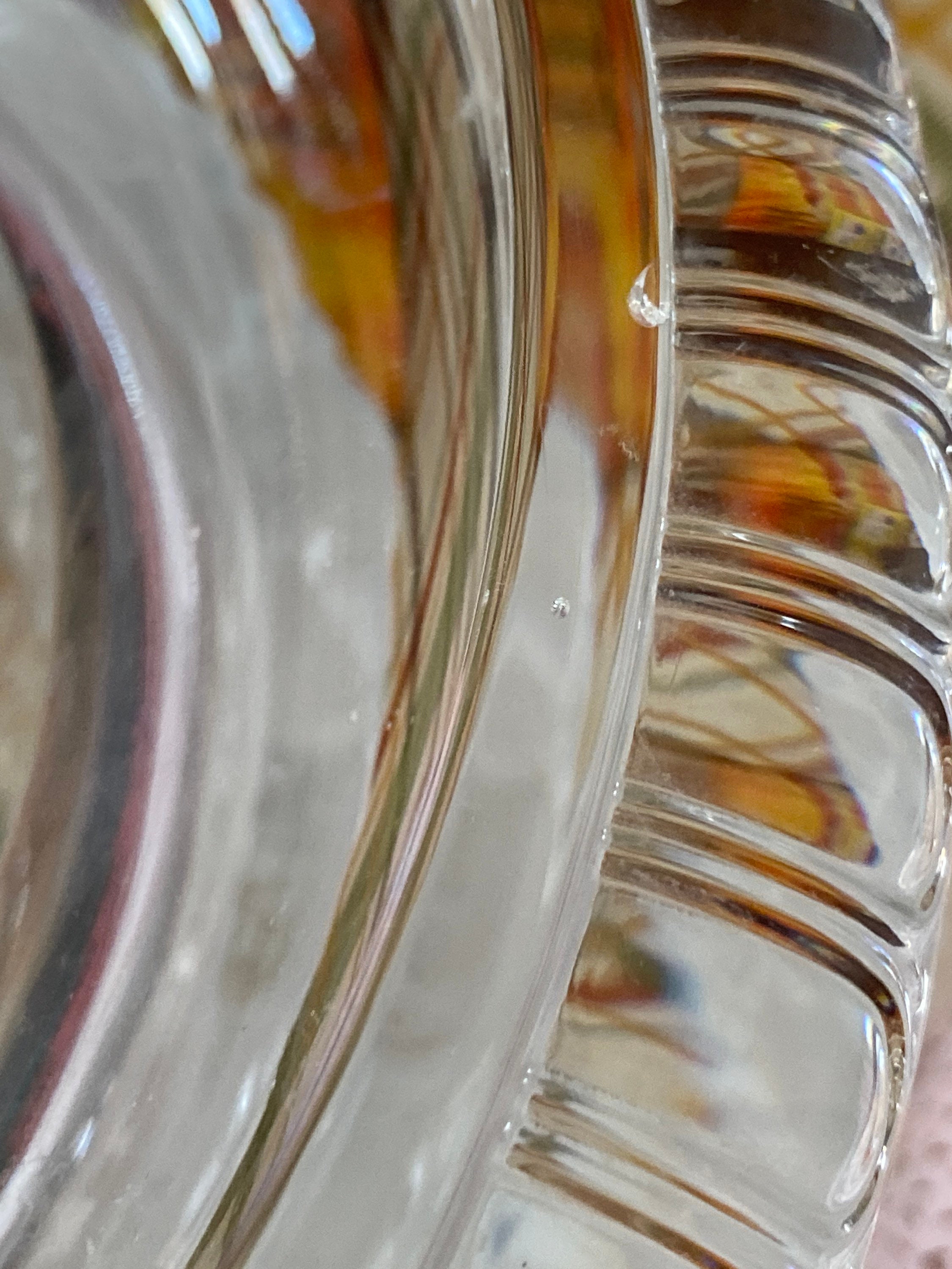 French Chic Art Deco Versailles Glass Bowl by H Hoffman | Etsy