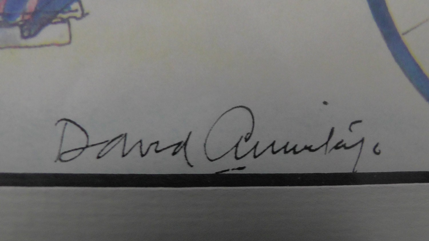 Original Signed David Armitage Book Print Seaside Scene in - Etsy