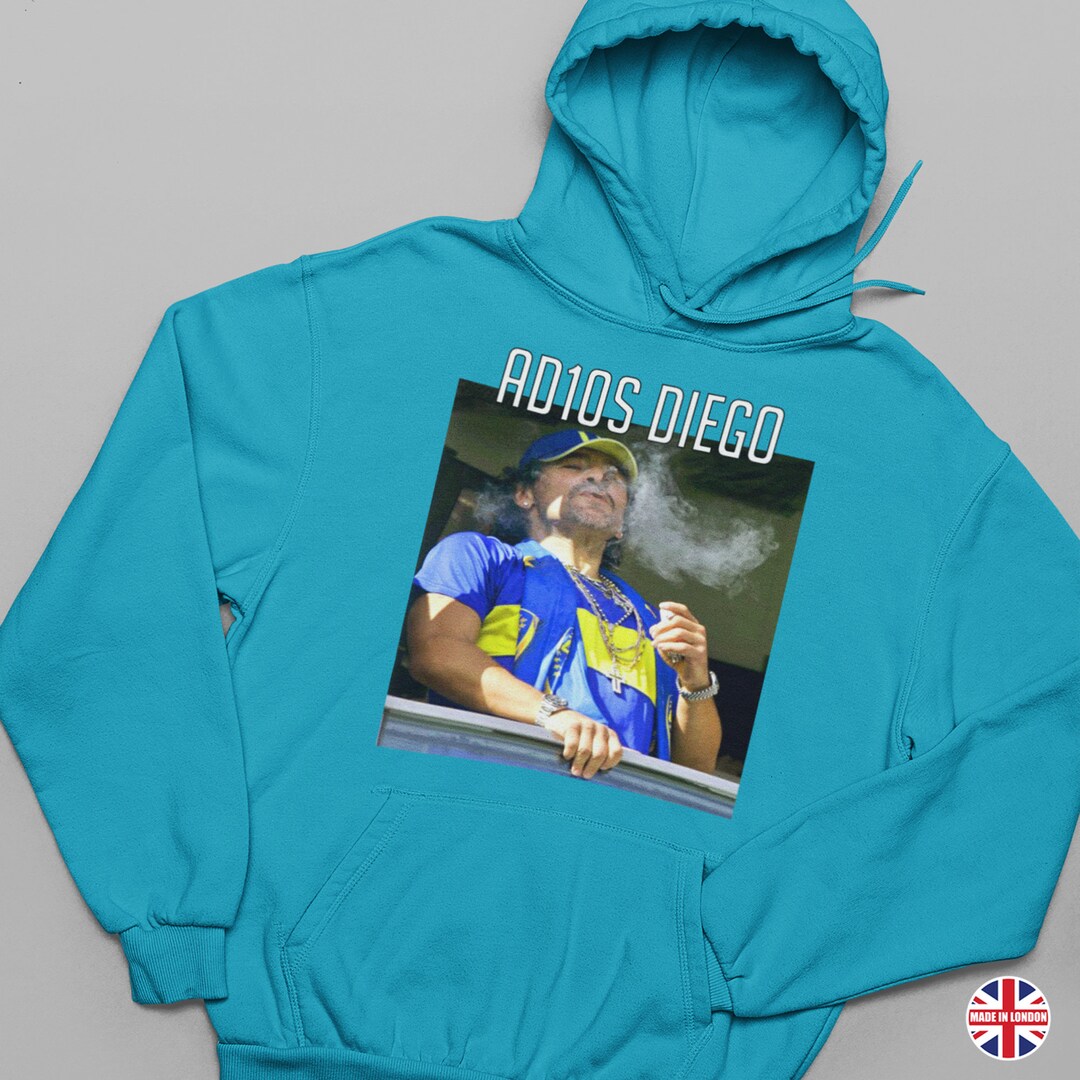 AD10S DIEGO Maradona Hoodie Maradona Clothing Vintage - Etsy UK