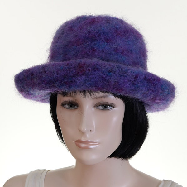 Purple Womens Hat - Etsy