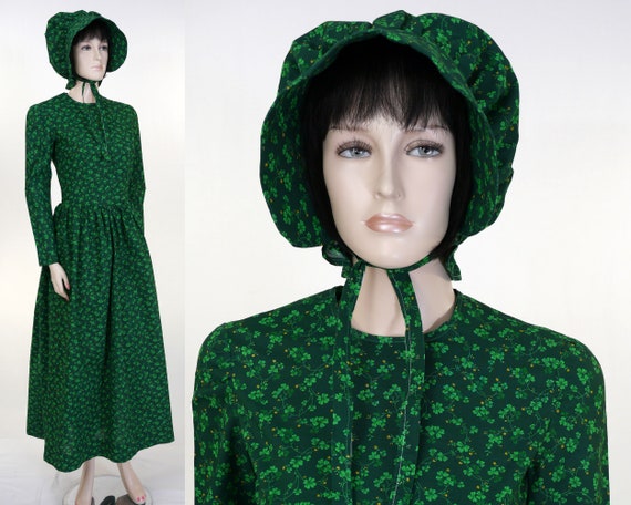 vintage prairie dress bonnet - Gem