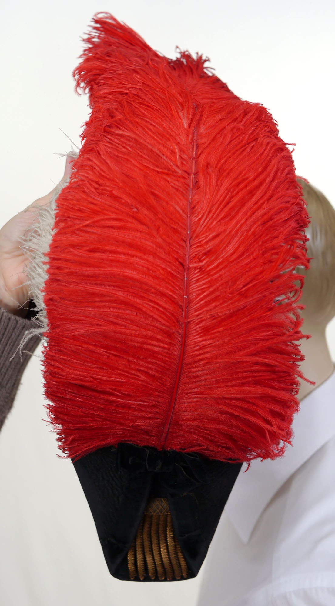 Antique Masonic Feather Plume Independent Order of Oddfellows Hat ...