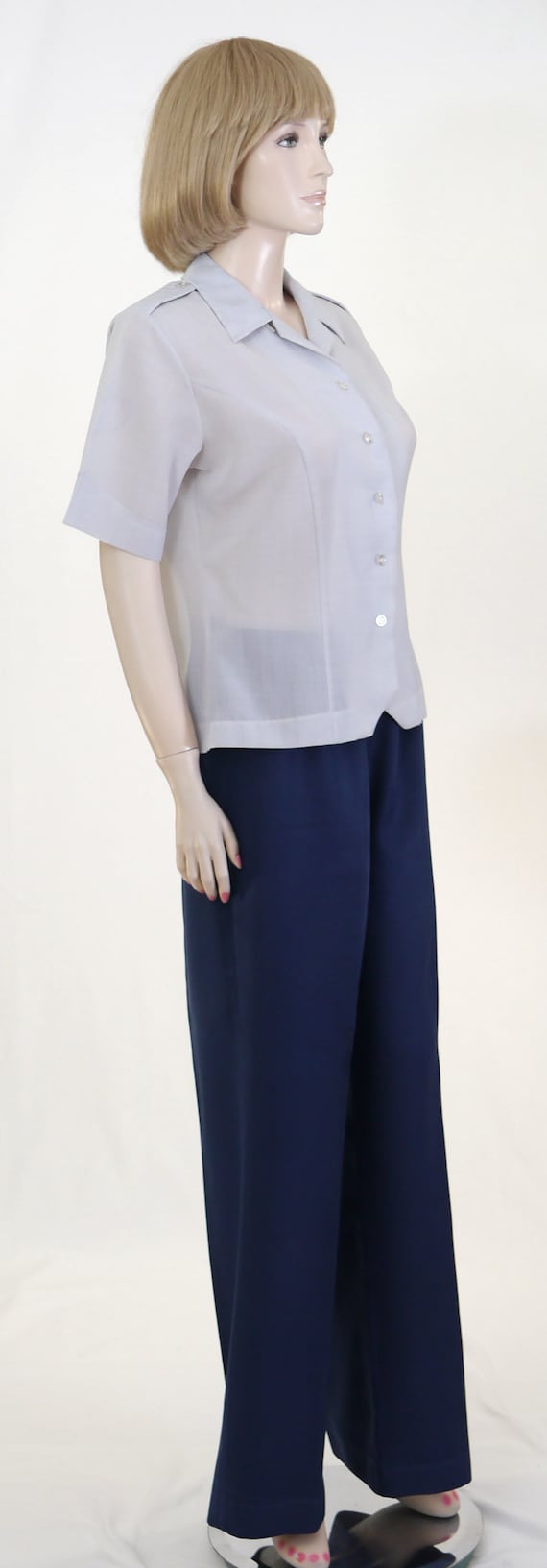 Vintage USAF Women's Blouse & Slacks - Military Unifo… - Gem