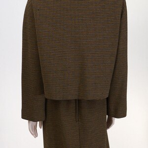 Vintage 1960s Mr. Mort 2-piece Suit / Black & Brown Houndstooth Suit ...